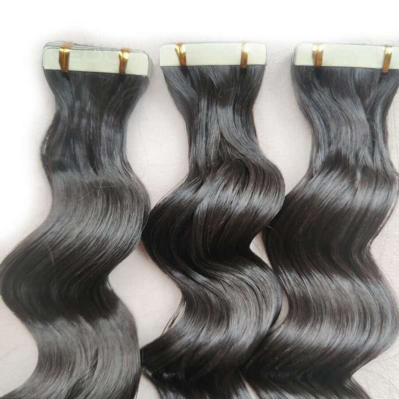 Loose Deep Wave Tape Ins Best Qaulity Wholesale Price