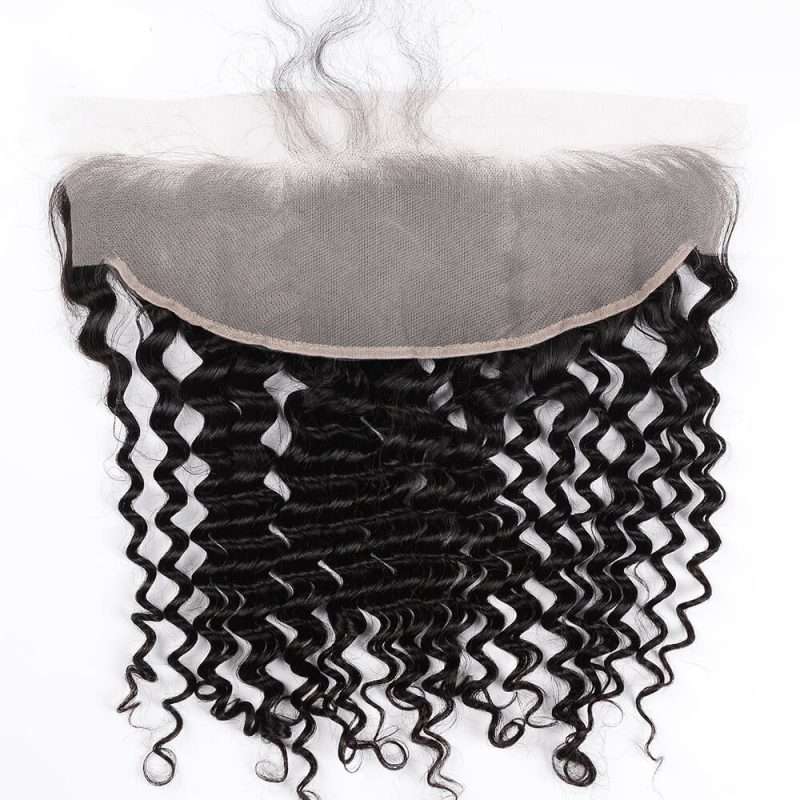 Hd Lace Frontal Deep Wave 13X4 Lace Frontal Best Virgin Hair